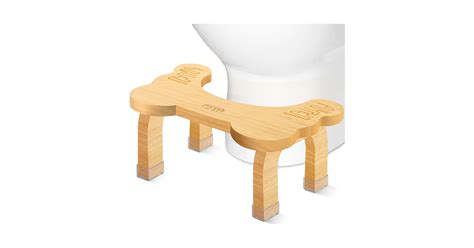 Toilet Stool Squat Adult Bamboo Toilet Stool For Better Posture 8