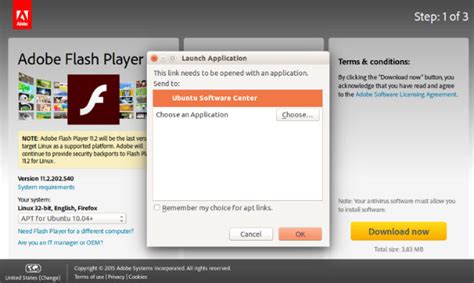 Install Flash Player For Firefox On Ubuntu 15 10 Directly From Adobe