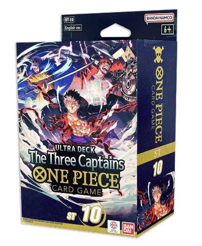 One Piece Tcg Ultra Deck The Three Captains