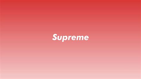 Supreme Wallpaper Desktop Hd 4k