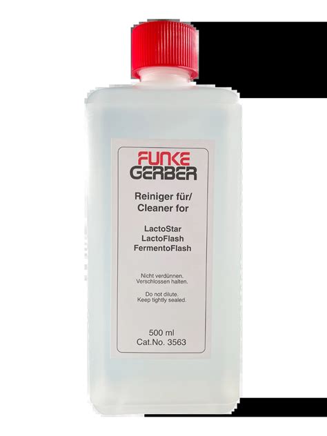 Cleaner For Lactostar Lactoflash And Fermentoflash Analysis Devices