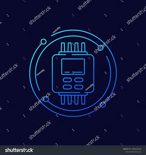 Plc 아이콘 프로그래밍 가능한 논리 컨트롤러 스톡 벡터로열티 프리 2290516419 Shutterstock