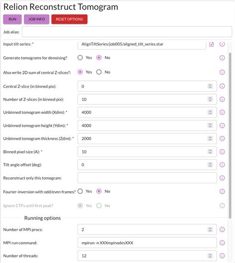 6 Reconstruct Tomogram — Ccp Em Tutorials Documentation