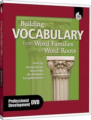 Building Vocabulary From Word Roots Ser Building Vocabulary Dvd