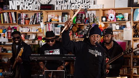 Chris Dave And The Drumhedz Perform On Nprs Tiny Desk With Thaddaeus