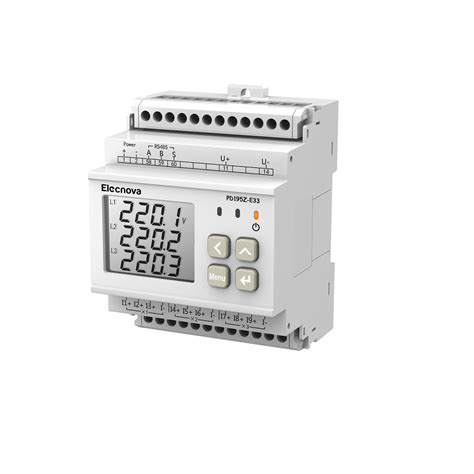 Advanced Smart 3 Phase Digital Energy Meter With Data Logging Smart