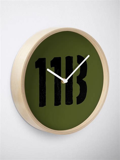 11b Infantry Army Mos Clock By Ericthemagenta Redbubble
