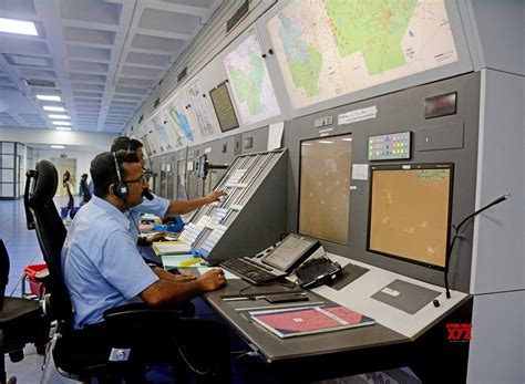Chennai Flight Controllers During Their Work Operation On International Day Of Air Traffic