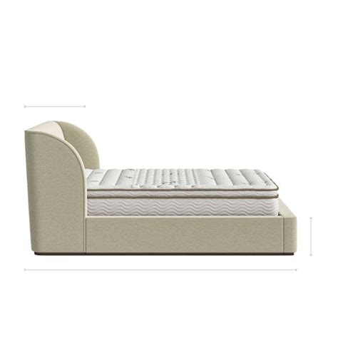 Cassis Platform Bed Frame Upholstered Modern Saatva