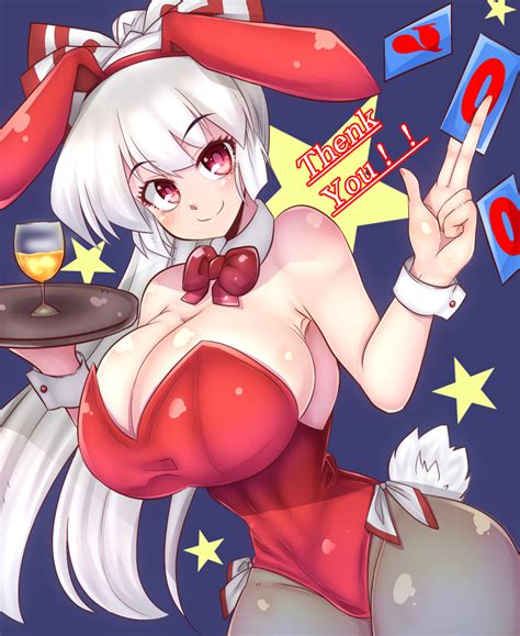 Rule 34 Bare Shoulders Bunny Ears Bunny Suit Cleavage Detached Collar