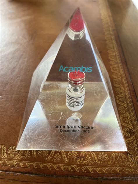 Farshad Guirakhoo Phd On Linkedin Smallpox Mpox Smallpoxvaccine Vaccineswork Acambis Cdc