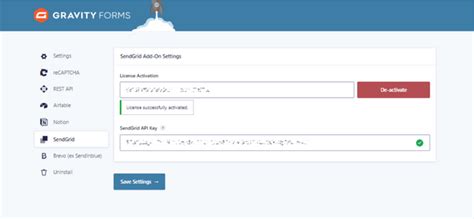 gravity forms to sendgrid documentation