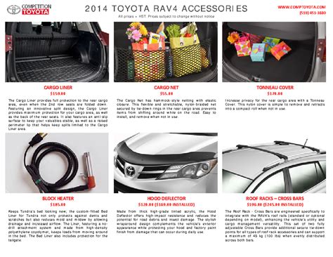 2014 Toyota Rav4 Accessories Comptoyota519 451 2014 Toyota