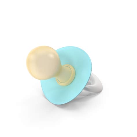 Pacifier Blue 3d Object 2430870671 Shutterstock