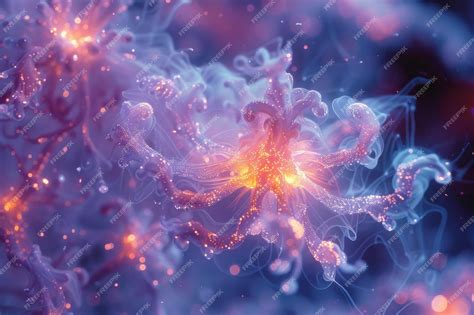 Premium Photo A Photograph Of A Polymerization Reaction With Thermal Imaging Capturing The