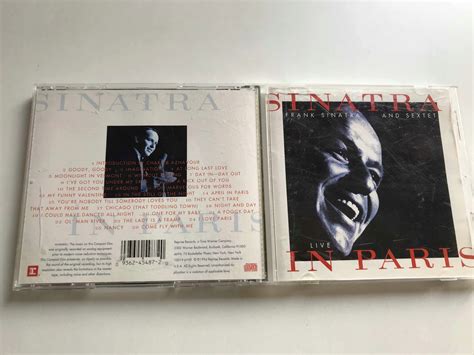 Sinatra Live In Paris Frank Sinatra And Sextet Cd Porównaj Ceny