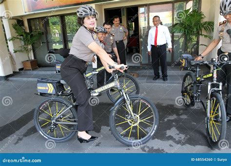 Police Patrol Editorial Image Image Of Java Indonesia