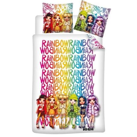 Rainbow High Magic Bedding Set 140×200cm 65×65 Cm Javoli Disney Onl
