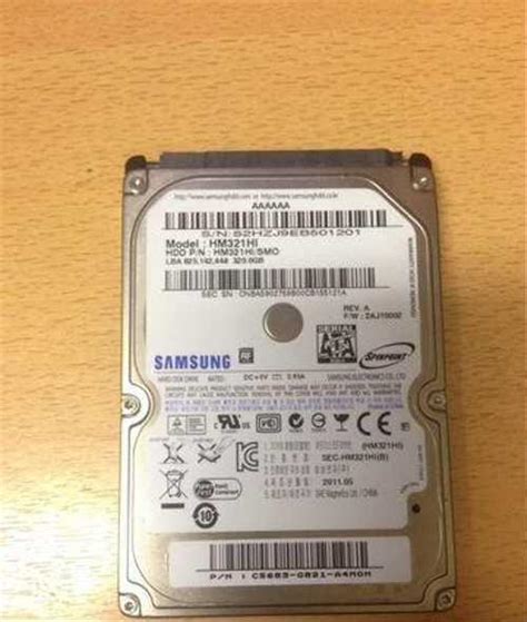 Жесткий диск для ноутбука 320Гб Samsung | Festima.Ru - Мониторинг ...