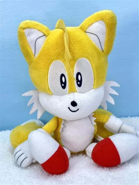 Sonic The Hedgehog Classic Tails Plush Fox Tomy Sega T22361 30cm 55