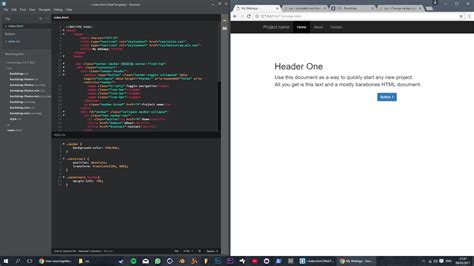 I M Trying To Change The Colour Of The Navbar At The Top I M New To Bootstrap How Can I