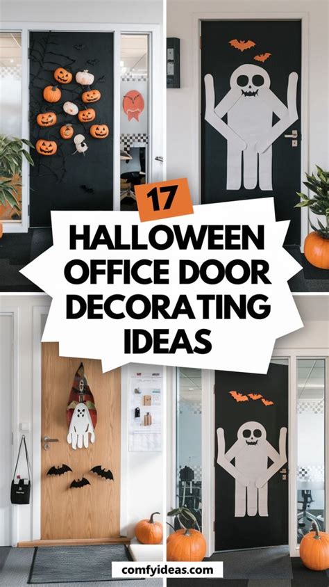 17 Halloween Office Door Decorating Ideas Elegant And Spooky Touches