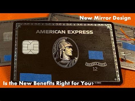 Amex Platinum Card Mirror Design New Benefit Benefit Evaluation