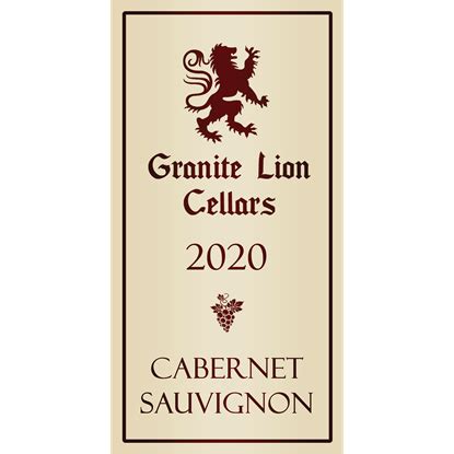 Red Wines Granite Lion Cellars