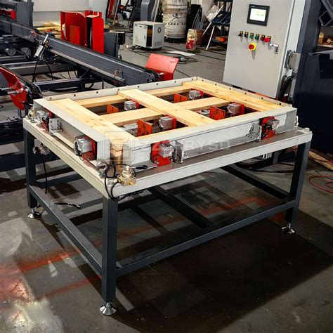Wood Pallet Assembly Jig Zzchryso Pallet Machinery