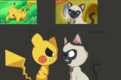 Pikachu Vs Eva Ima By Lopez765 On Deviantart