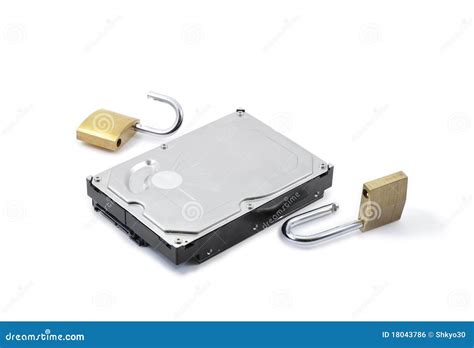Hard Disk Protection Opened Stock Photo Image Of Broken Disk 18043786