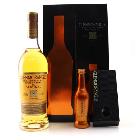 Glenmorangie Original 10 Year Old With Plinth And Miniature 10cl