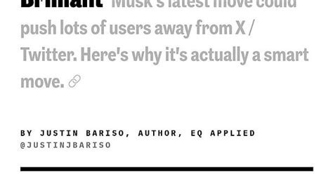 Here We See The Typical Techbro Diving In Front Of The Bullet For