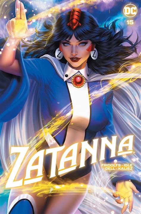 Zatanna 15 2010 Variant Cover By Ariel Diaz Zatanna Poster Dc