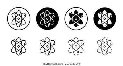 Physics Icon Linear Logo Isolated Stock Vector Royalty Free 2531343549 Shutterstock