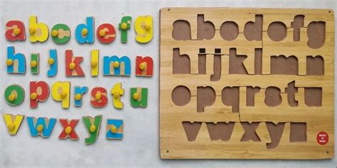 Wooden Brown Base Small Consonants Educational Puzzle At Rs 80piece In New Delhi