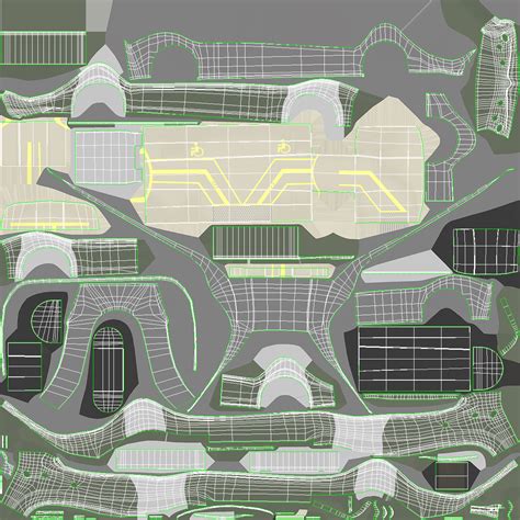 3d Futuristic Electric Bus Concept Green Rigged For Maya Model 3d