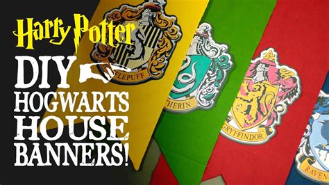 Harry Potter House Flags Printables