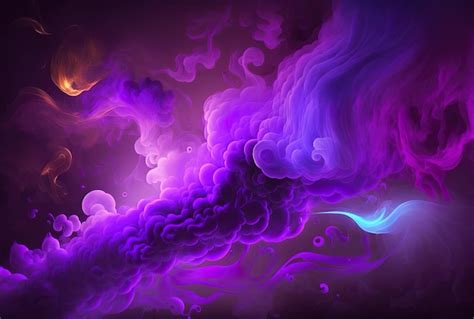 Purple Smoke Wallpaper
