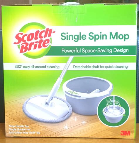 3m Scoth Brite Single Spin Mop Everything Else On Carousell