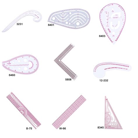 French Curve Ruler Pattern Making