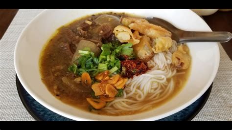 သက်သတ်လွတ် မုန့်ဟင်းခါးချက်နည်း ၁ Youtube