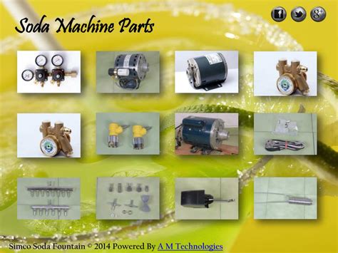 Soda Machine Parts At Tommy Bautista Blog