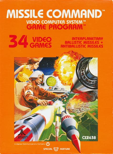 Atari 2600 Vcs Missile Command Scans Dump Download Screenshots Ads Videos Catalog