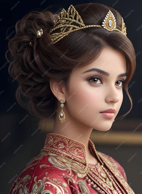 Premium Ai Image A Stunning Queen Girl With Beautiful Hair Ai Generated Premium Ai Image A Stunning Queen Girl With Beautiful Hair Ai Generated
