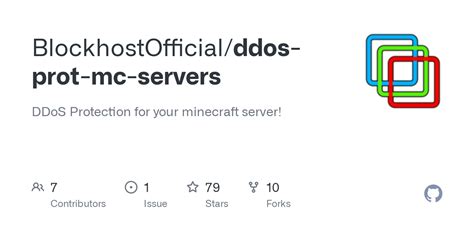 Github Blockhostofficialddos Prot Mc Servers Ddos Protection For Your Minecraft Server