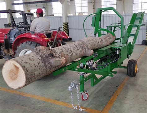 Pto Wood Processor With Conveyor Log Splitter China Firewood