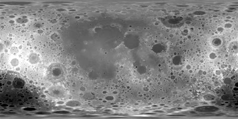 Moon Heightmap Topographical Earth Tutorials
