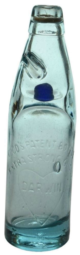 Codds Patent Bottle Darwin Blue Marble Abcr Auctions