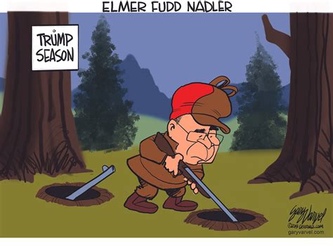 Political Cartoon Us Elmer Fudd Nadler Trump Season Hunting The Week